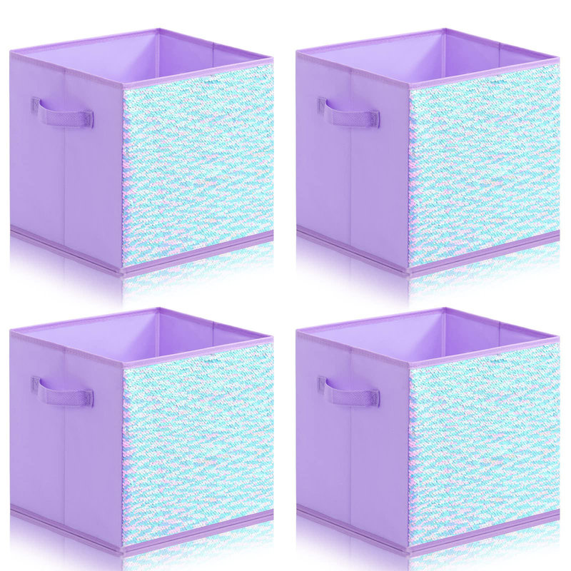 Latitude Run® Fabric Storage Bin Set | Wayfair